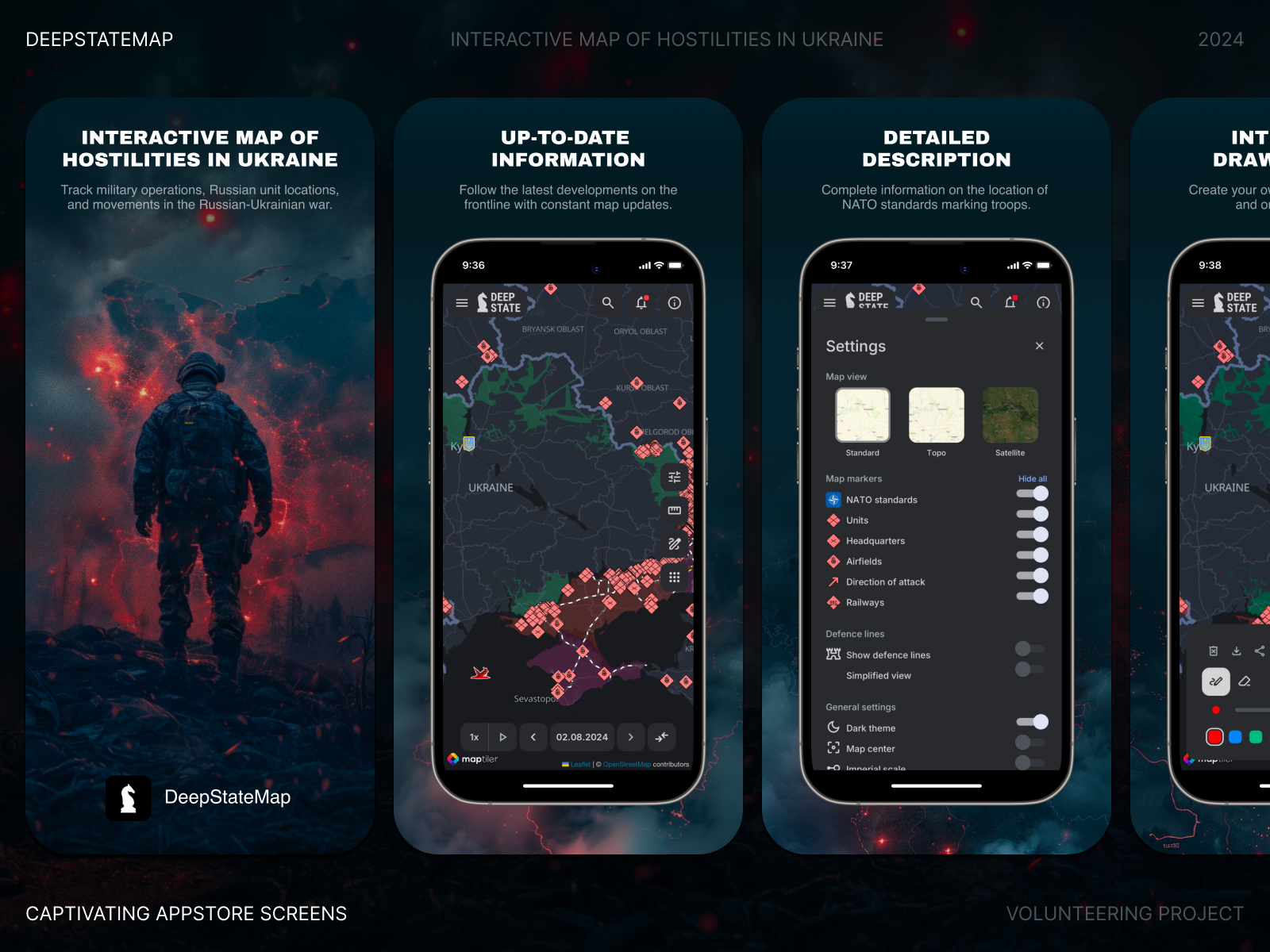 DeepState - Captivating Market Screens by Pasha Kontur on Dribbble