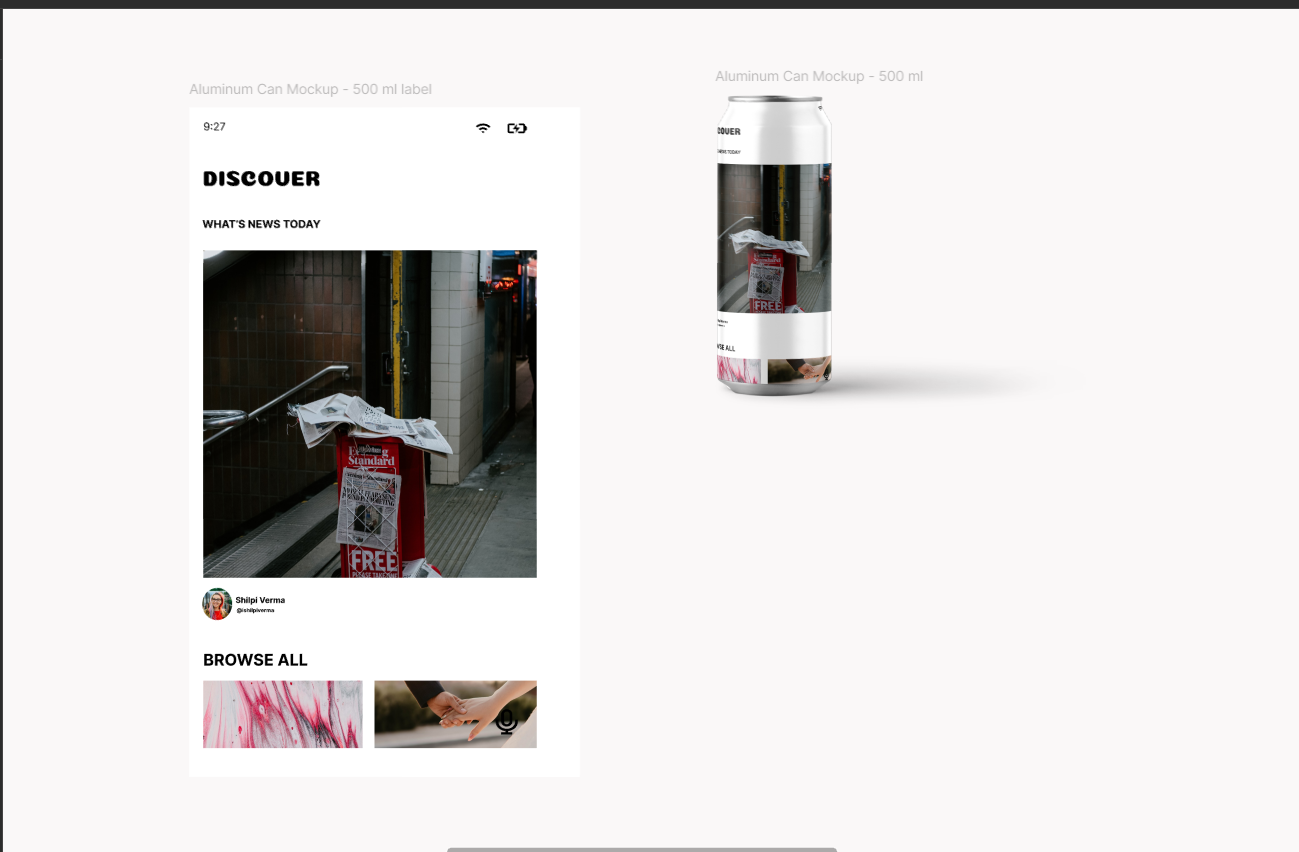 Can Design by Shilpi Verma on Dribbble