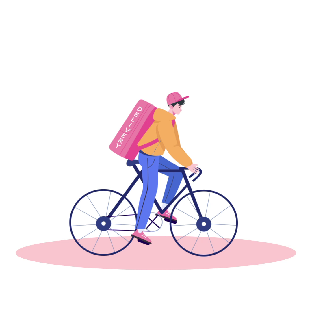 Food Delivery 2D Animation by DigitalCrocs on Dribbble