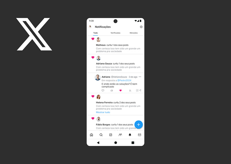 Activity Feed UI by Pedro Jorge Mota on Dribbble