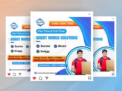 Job Post Design designs, themes, templates and downloadable graphic ...