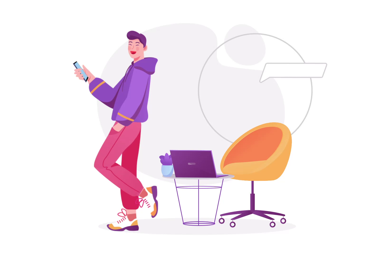 Social Media Network 2D Animation by DigitalCrocs on Dribbble