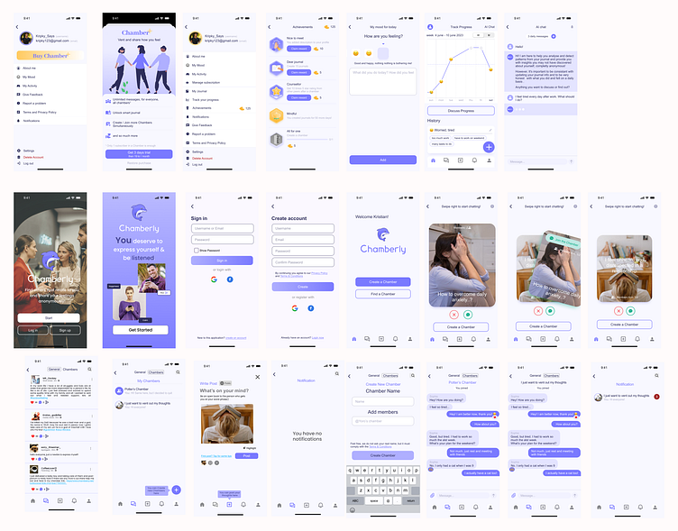 Chamberly - Express Yourself, a venting application by Harshavardhan B ...