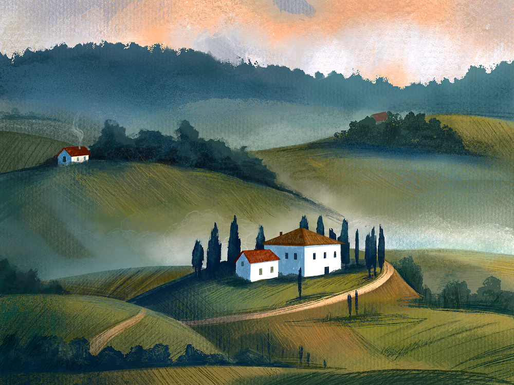 Browse thousands of Landscape images for design inspiration | Dribbble