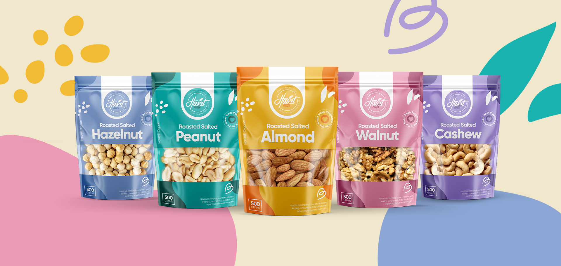 Nuts Product Branding by Venore Worldwide on Dribbble