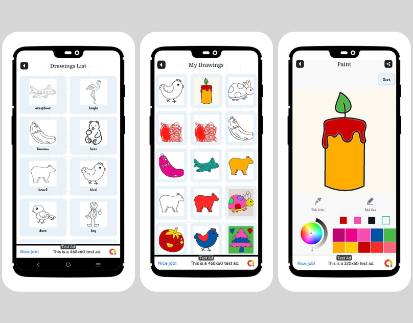 Master Art - Android App Template by Celestial on Dribbble