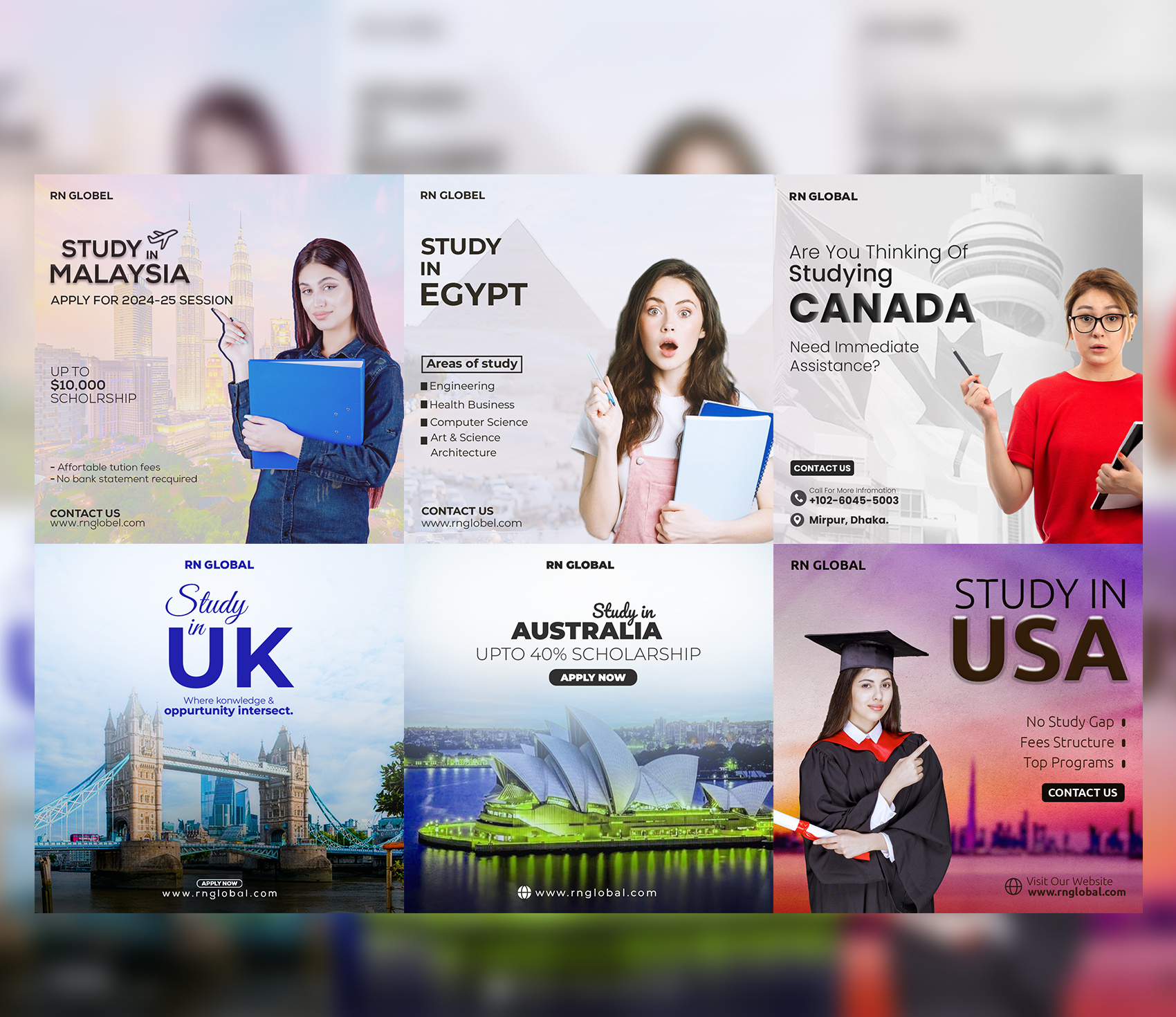 Education Ads designs, themes, templates and downloadable graphic ...