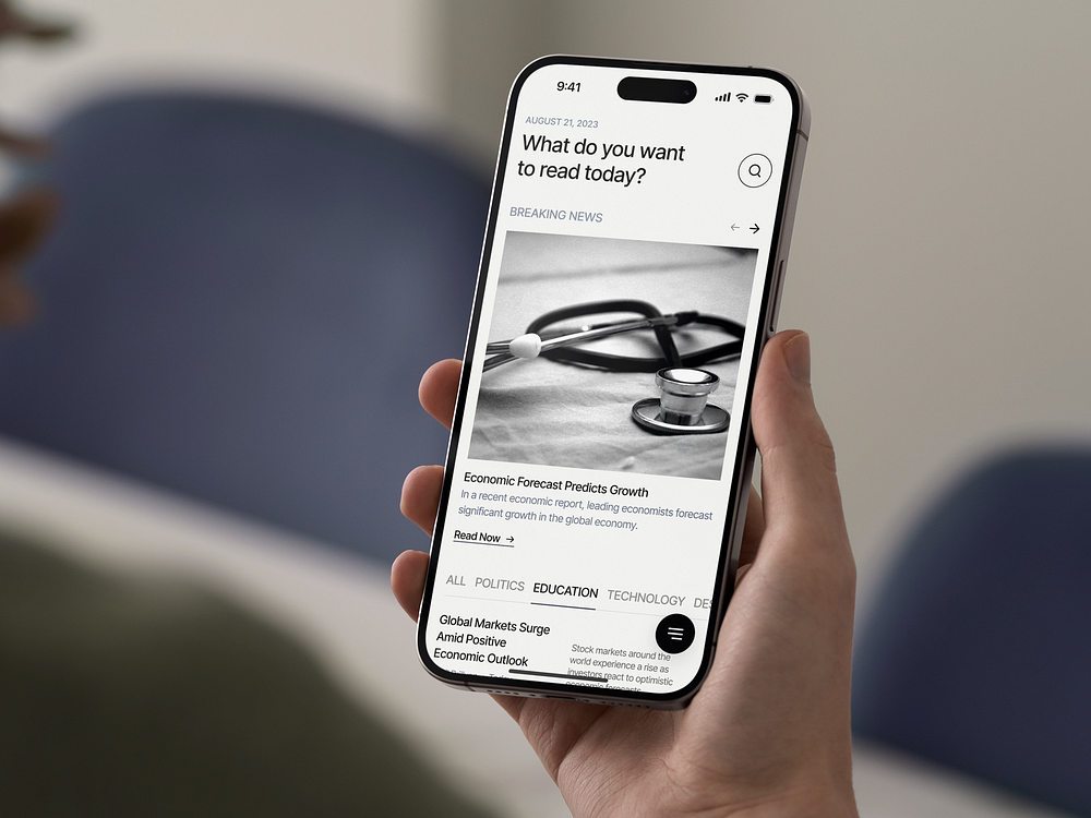 Browse thousands of Blog App images for design inspiration | Dribbble