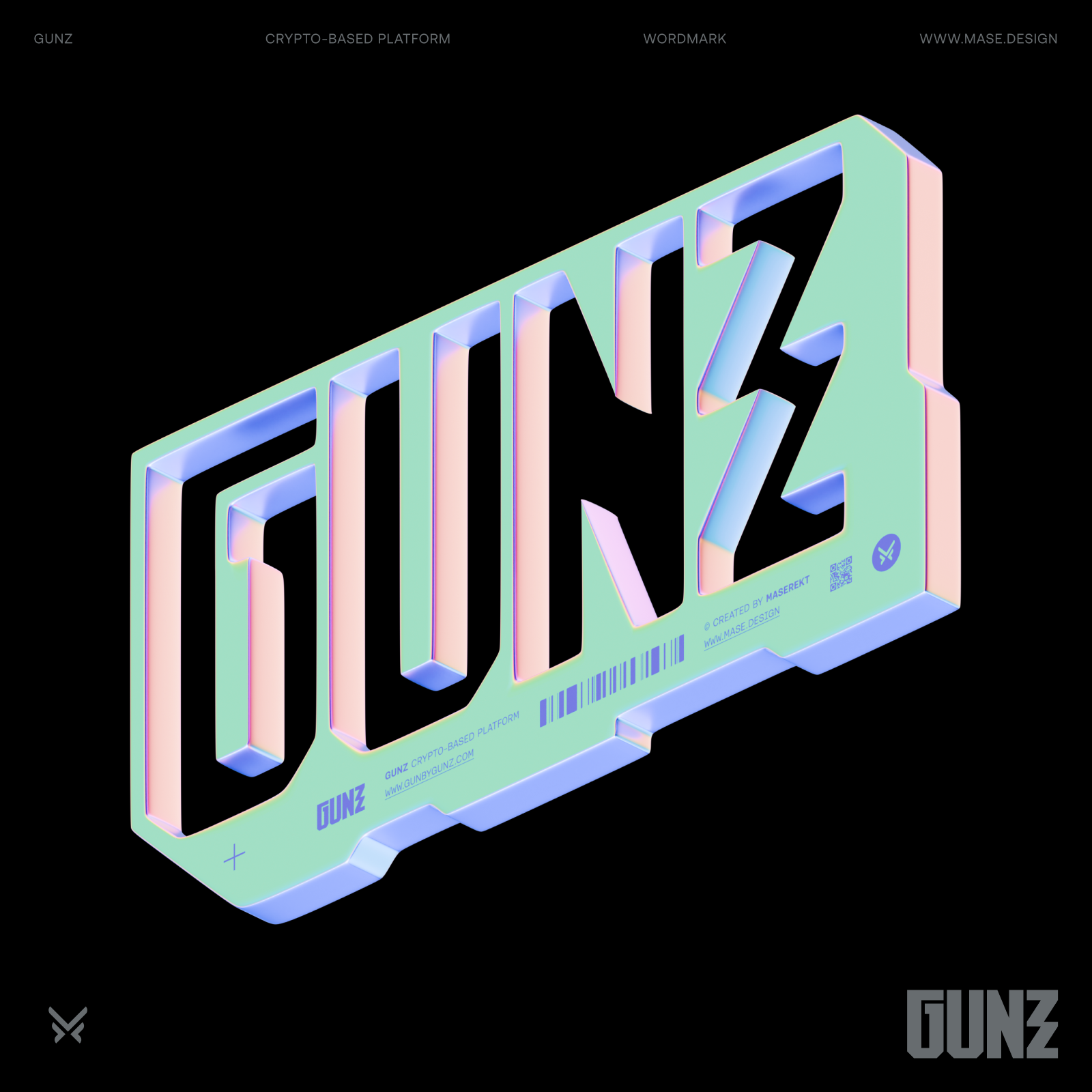 GUNZ Wordmark by Sergiy Mase 🇺🇦 on Dribbble