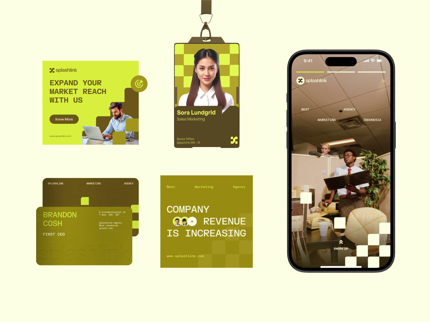 SplashLink : Marketing Agency - Mockup & Social media by SlabPixel ...