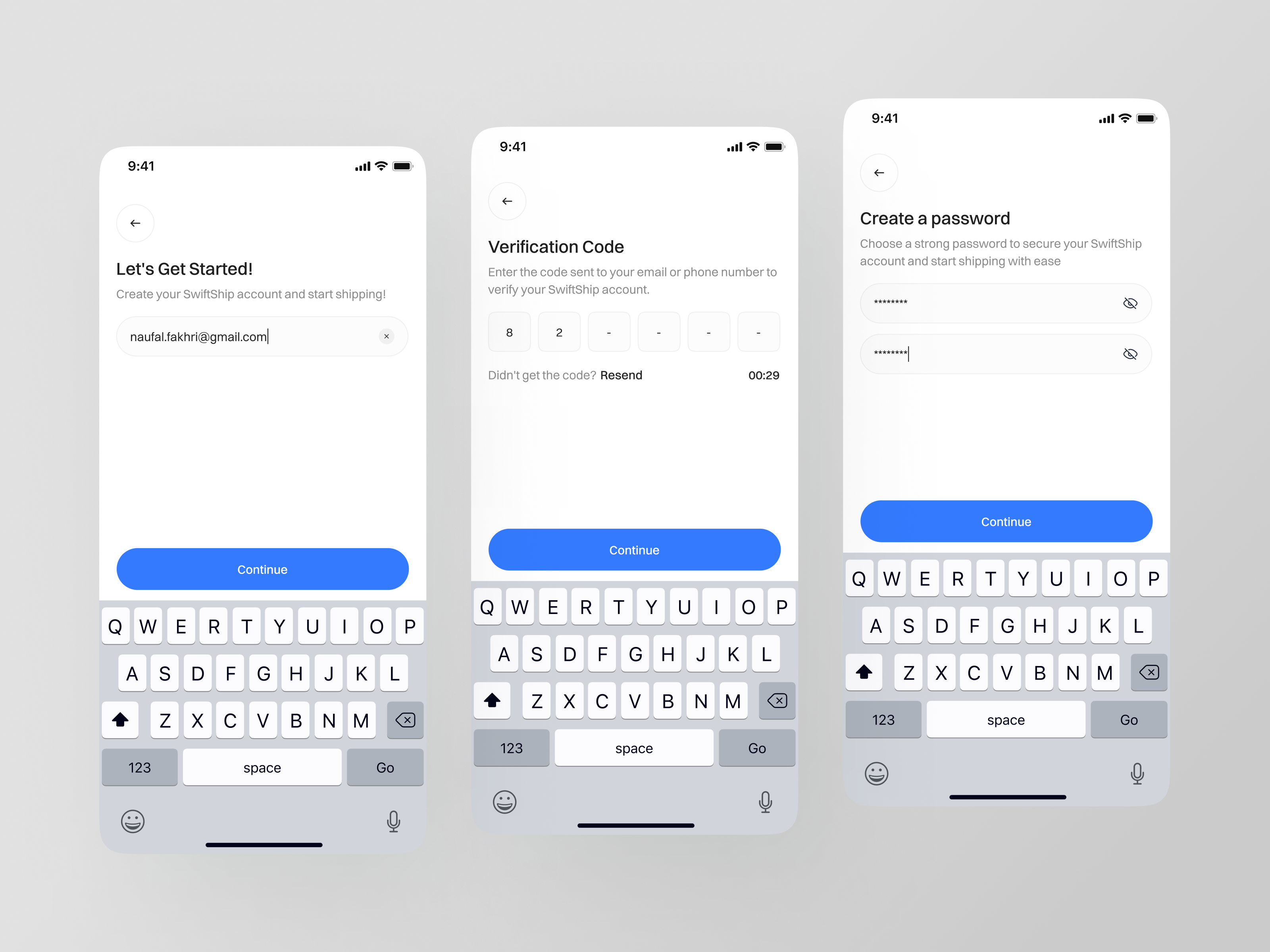 SwiftShip - Logistic App [Prototype] by Fakhri Naufal for Kretya Studio ...