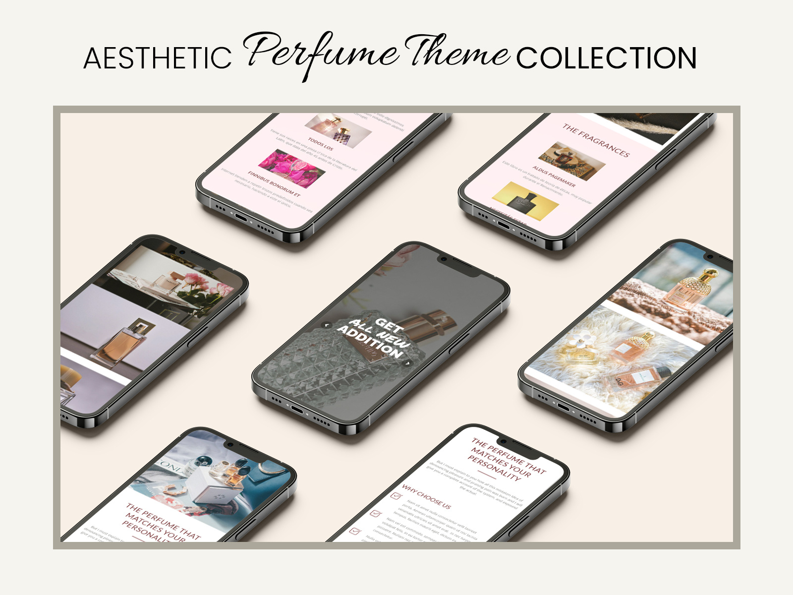 Aesthetic Perfume WordPress Theme by Akshar Softweb UI/UX Team on Dribbble