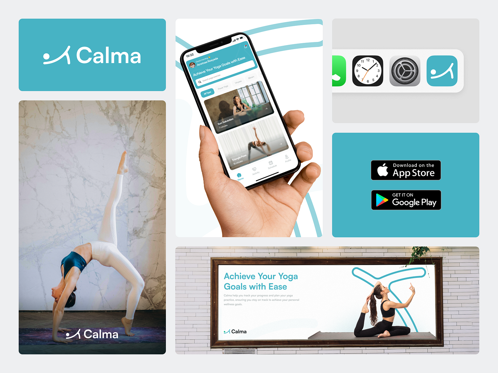 Calma Visual Identity by Fireart UI/UX for Fireart Studio on Dribbble