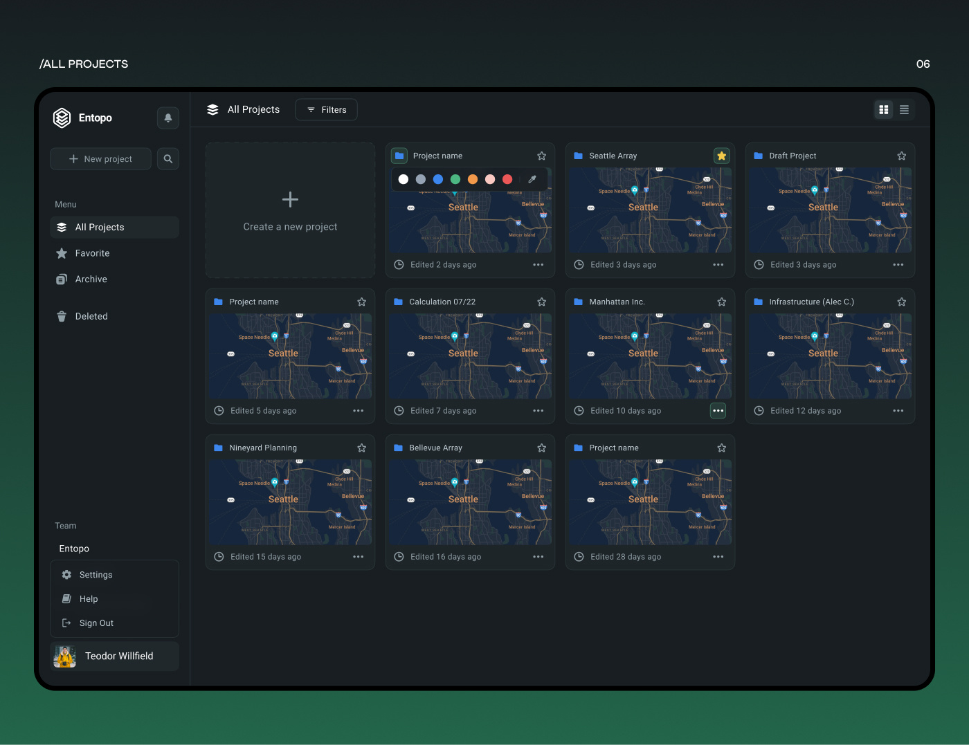 🌍 Map Asset SaaS Platform | Project Management Web App UI by Ruslan Kosinov on Dribbble