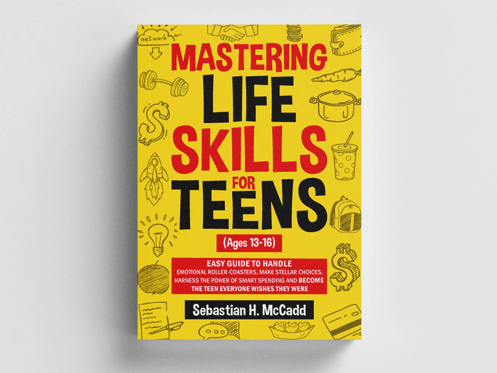 Life Skills For Teens - Book Cover Design by Md. Al-Amin Sheik on Dribbble