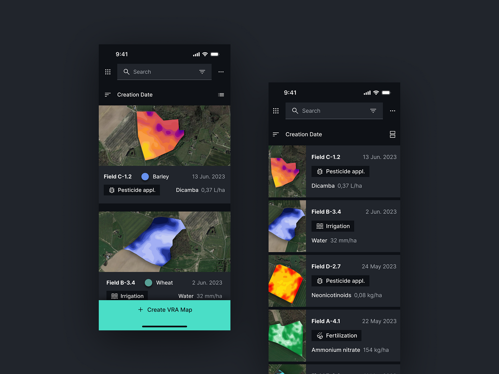 VRA Maps on Mobile by Tanguy Desurmont on Dribbble