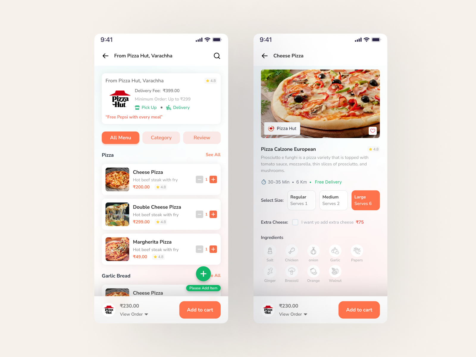 Food Delivery App Login and Register by Jaydip Chodvadiya on Dribbble