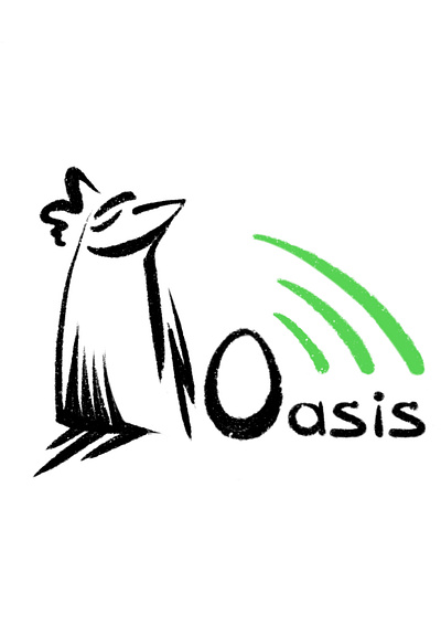 Oasis Chicken Logo by Viktoria on Dribbble