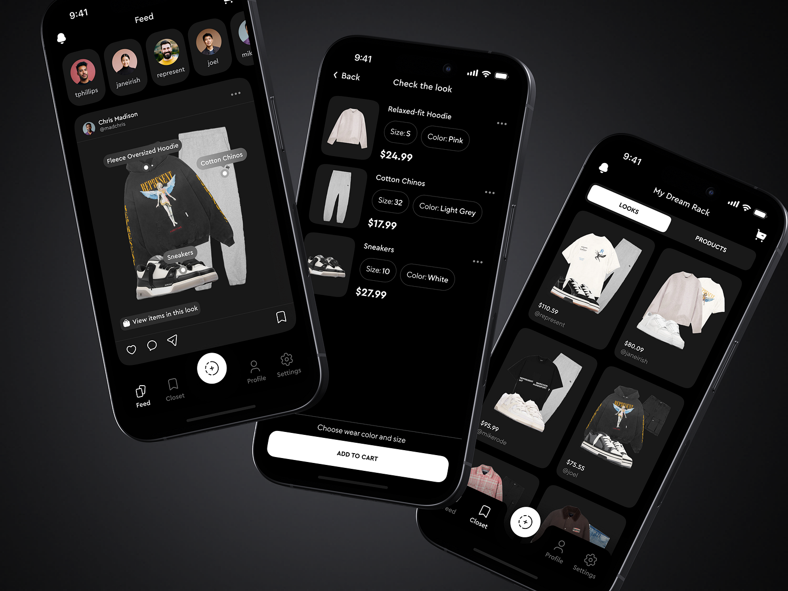 Shop My Closet App Design Concept by Conceptzilla on Dribbble