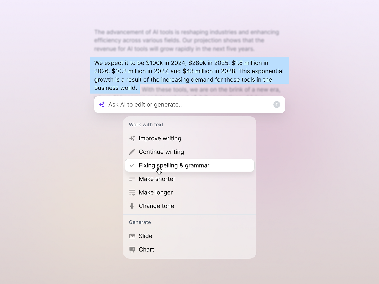 AI Assistant by Irakli Lolashvili on Dribbble