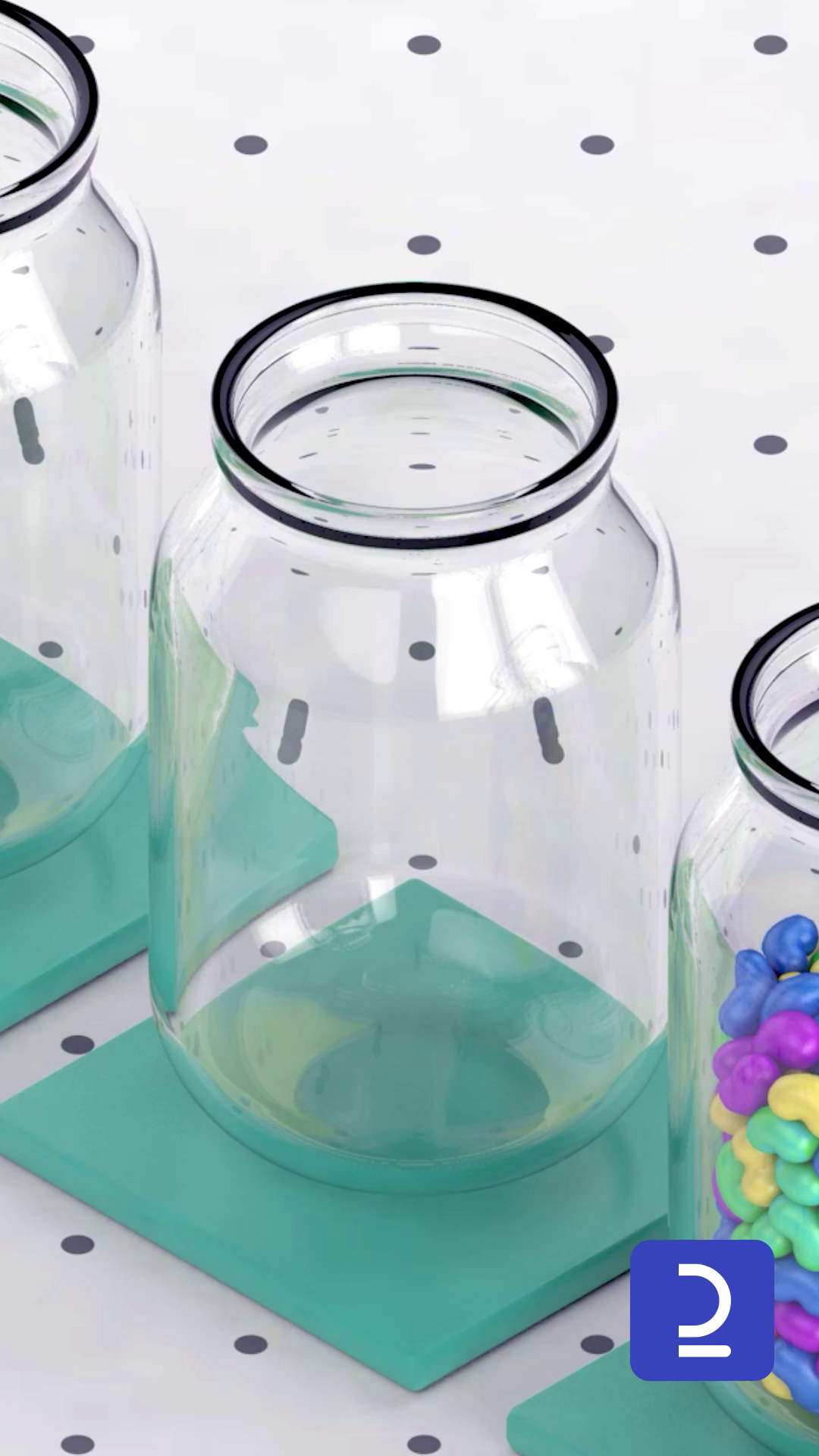 Jelly Beans 3D Animation by Designing Duos | Creative Studio | 3D ...
