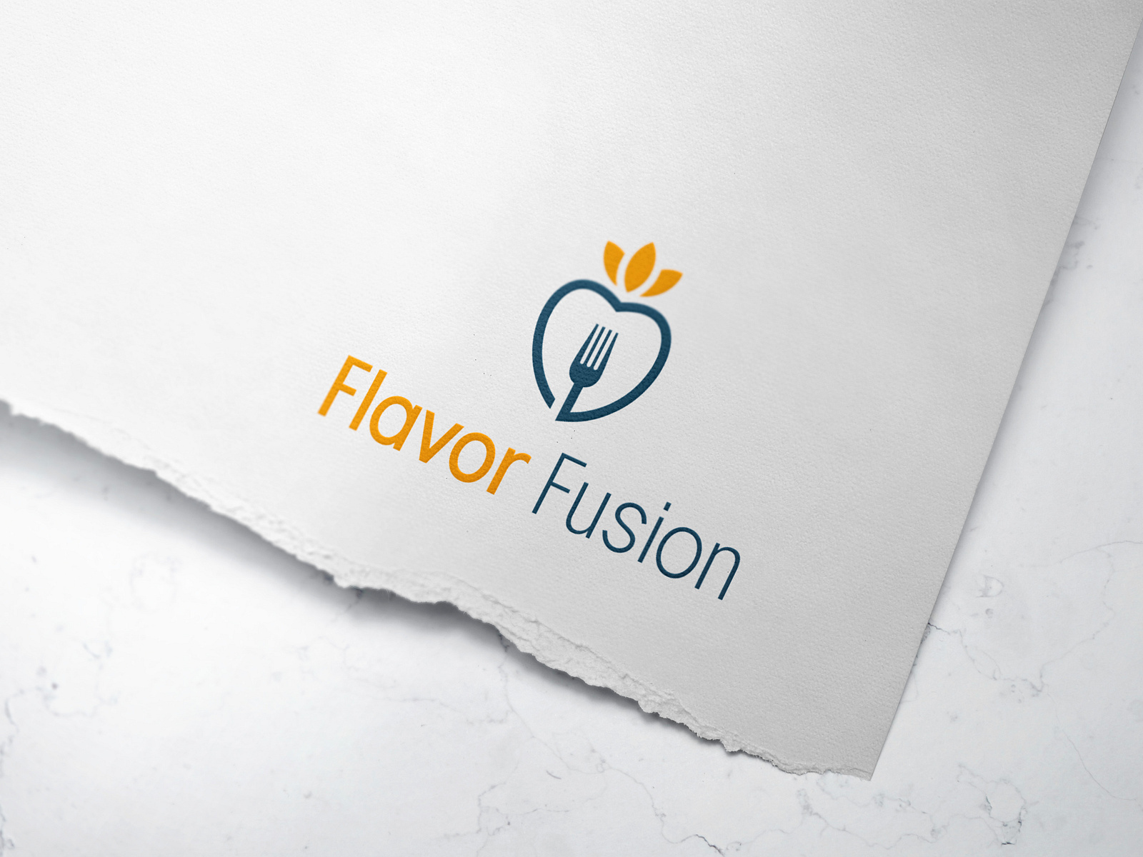 Flavor Fusion Logo Design by Dakshi Designs on Dribbble