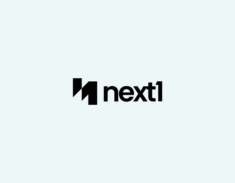 Next1 mininalist & N+1 combination logo design by Asaduzzaman on Dribbble