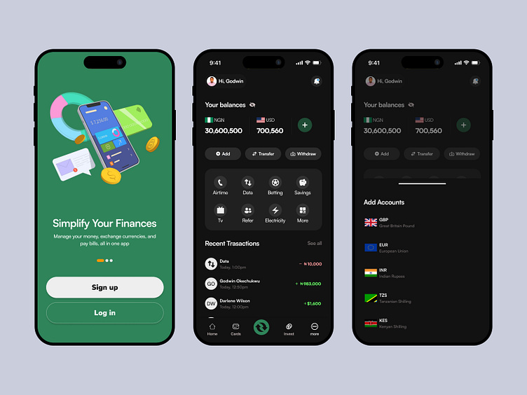 Day 7 of My 7-Day UI Design Challenge! by Godwin Okechukwu on Dribbble