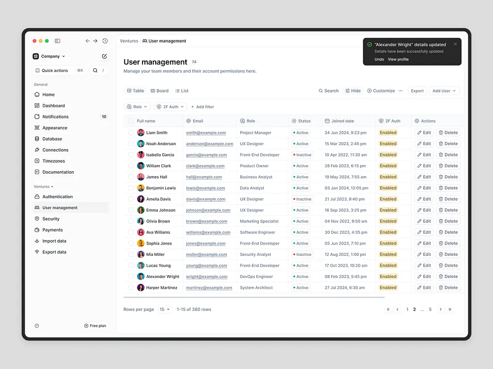 User Table designs, themes, templates and downloadable graphic elements ...