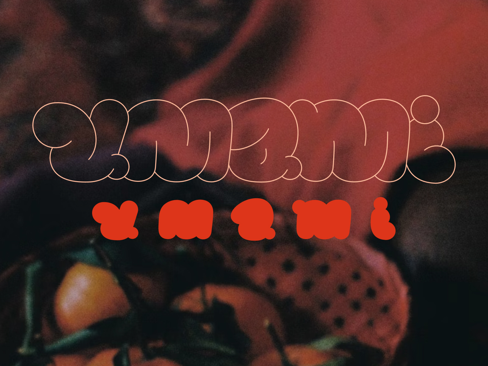 Umami Display Type Exploration by Marcea Decker on Dribbble