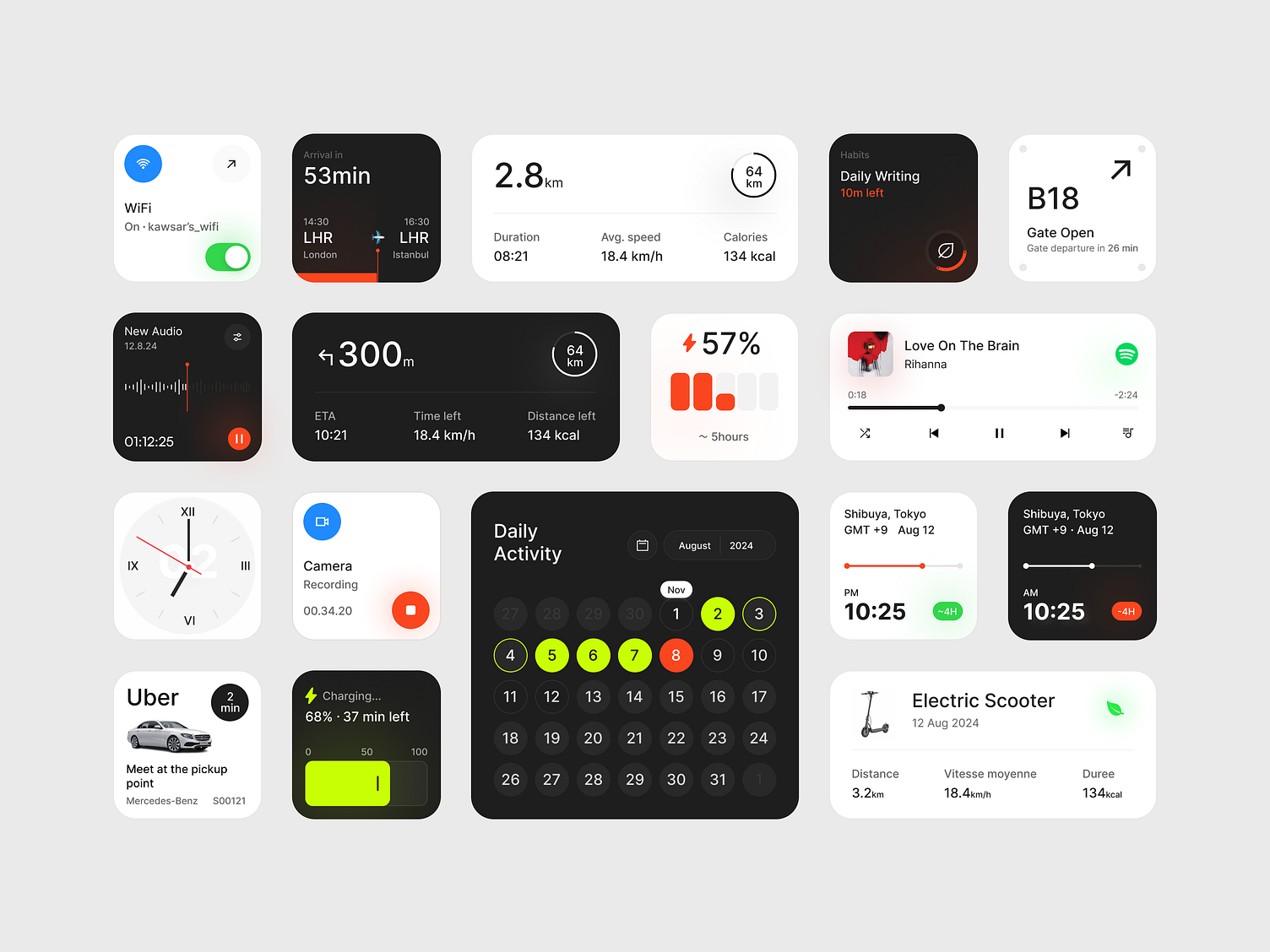 macOS | Custom Widget by Kawsar Ahmed on Dribbble
