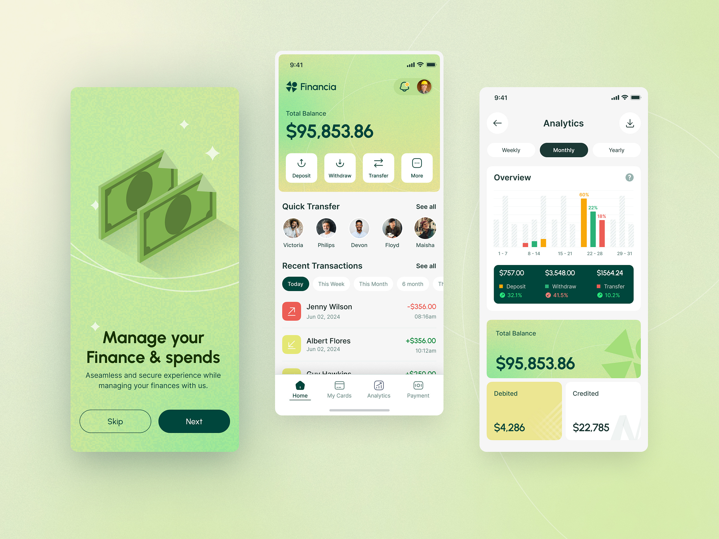 Fintech Mobile App Ui Design By Focotik Ui Ux For Focotik Ui Ux Agency