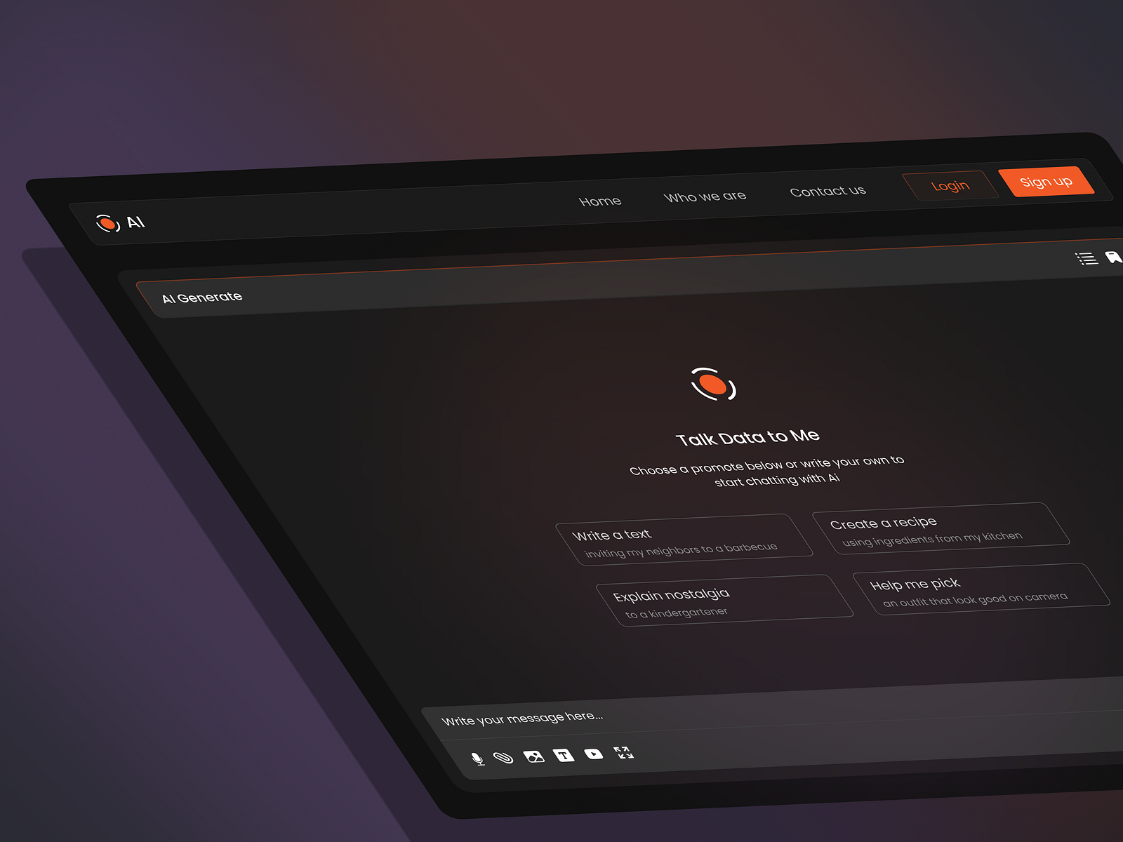 AI Web application by Musabbir_uiux on Dribbble AI Web application by Musabbir_uiux on Dribbble