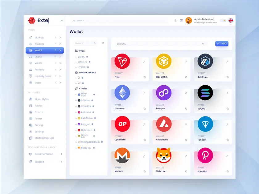 Web3 UI designs, themes, templates and downloadable graphic elements on ...