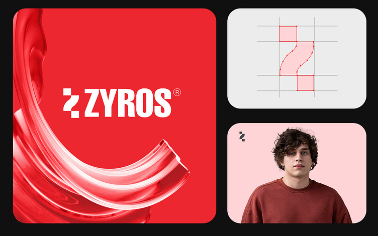 Zyros Brand Identity by Rifat Hasan Rafi on Dribbble