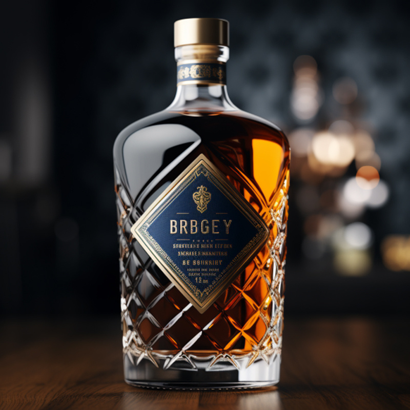 modern whiskey label design by nayem on Dribbble