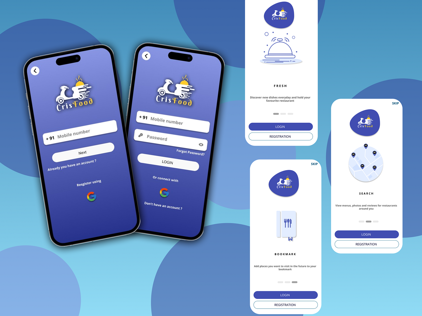 The Cris Food Login & Sign-Up Re-Design by Mohammedahed on Dribbble