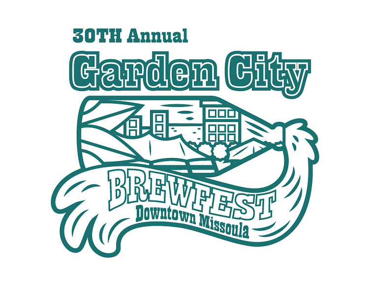 Garden City BrewFest Logo by Erin E. Johnson - Fire Sprung on Dribbble