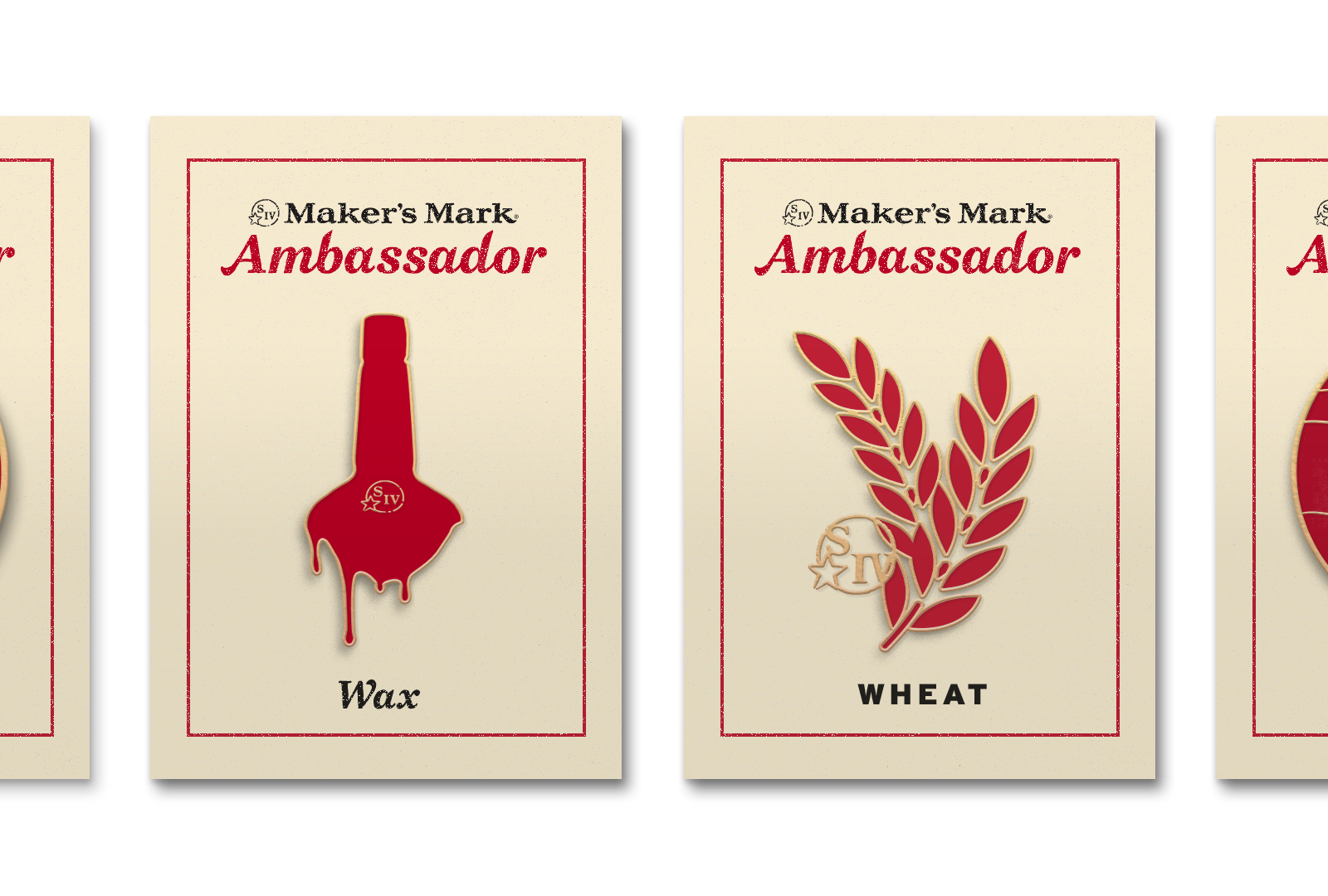 Maker's Mark Ambassador Pins by Danielle Collings | Art Direction ...