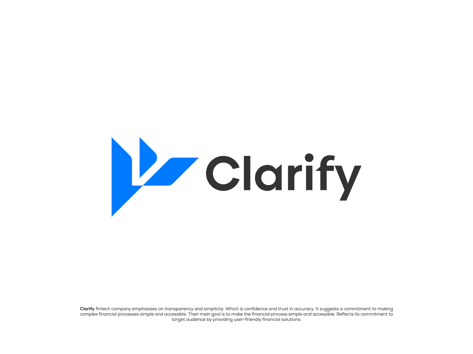 Clarify Logo Design, Fintech, Letter CF + Check mark by Md Humayun ...