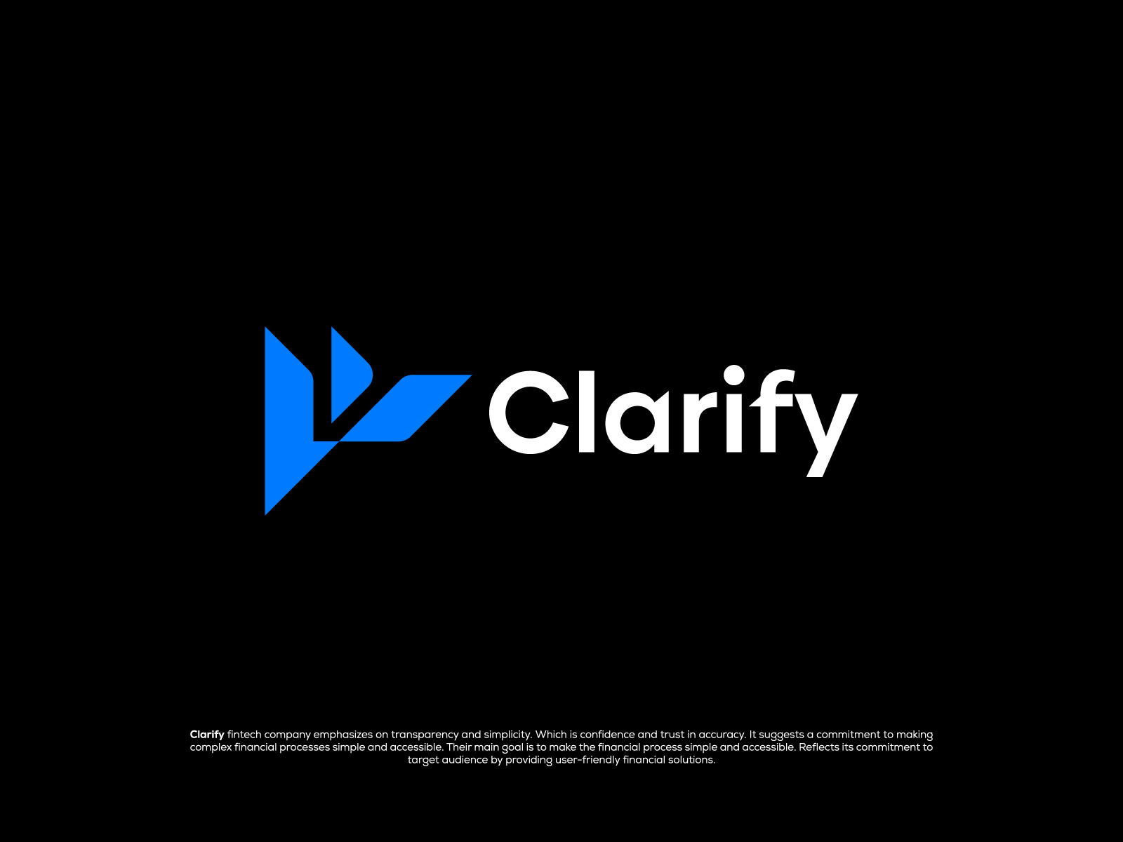 Clarify Logo Design, Fintech, Letter CF + Check mark by Md Humayun ...