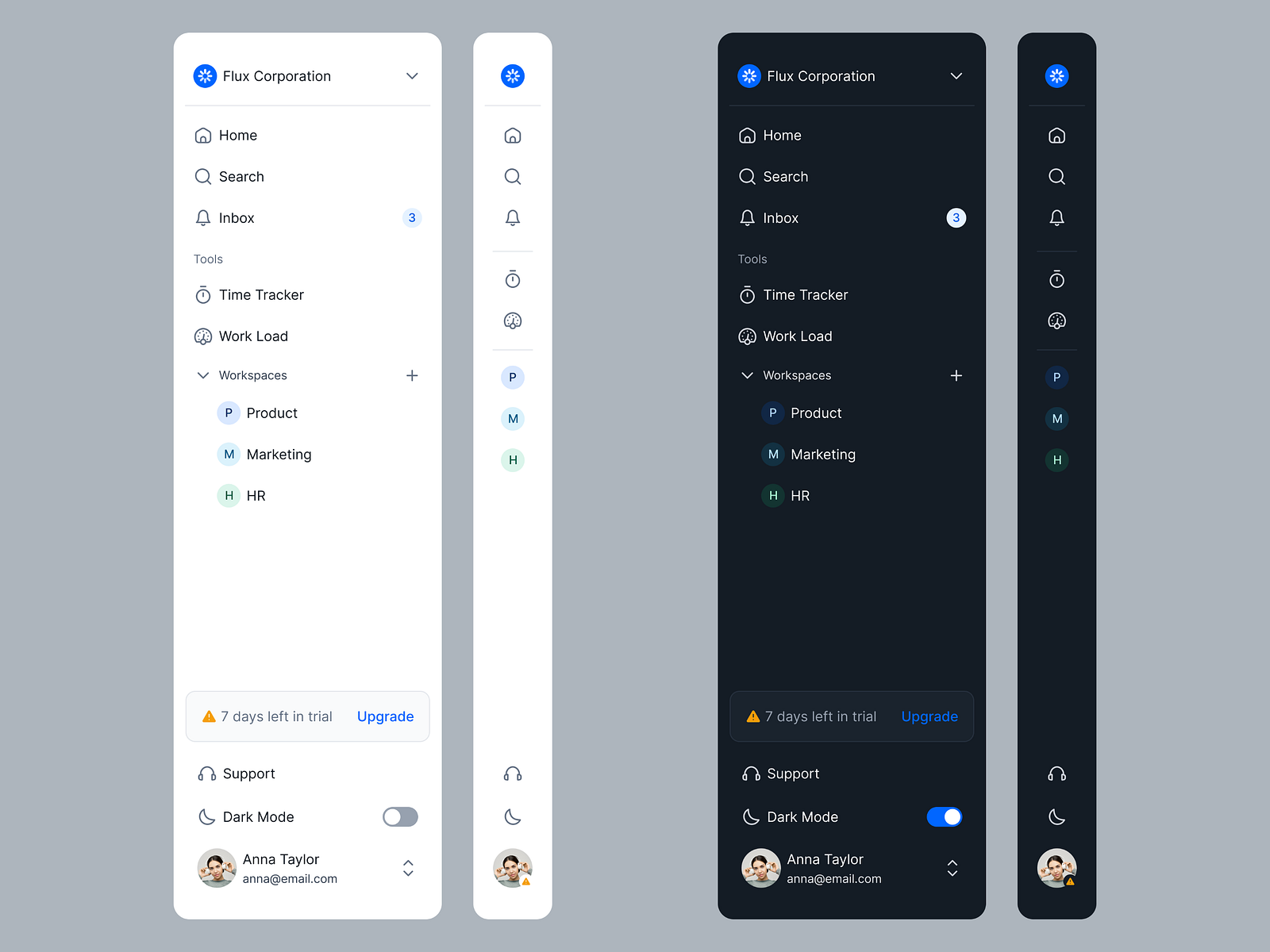 Sidebar Navigation - Beyond UI by Beyond UI on Dribbble