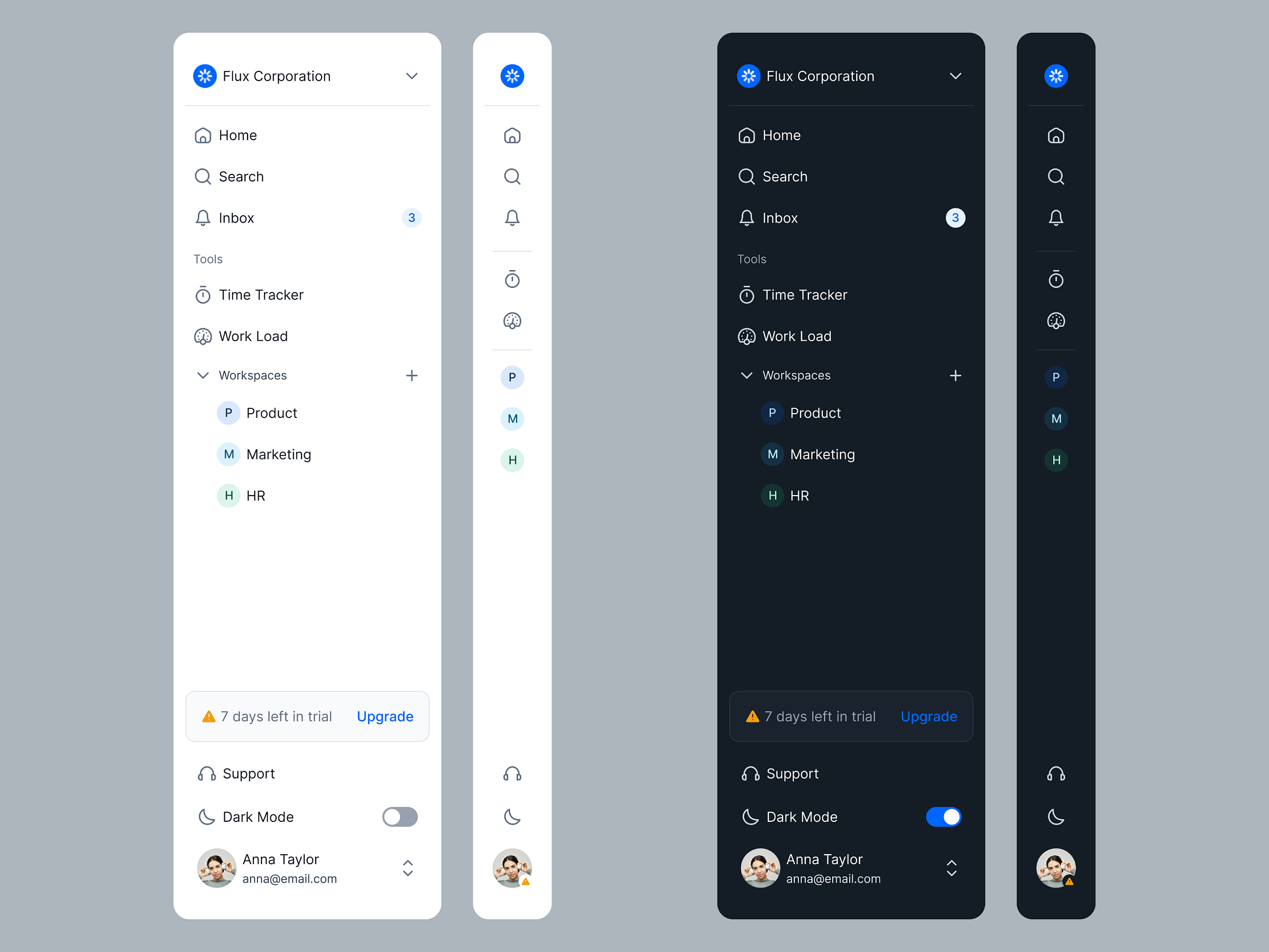 Sidebar Navigation - Beyond UI by Beyond UI on Dribbble