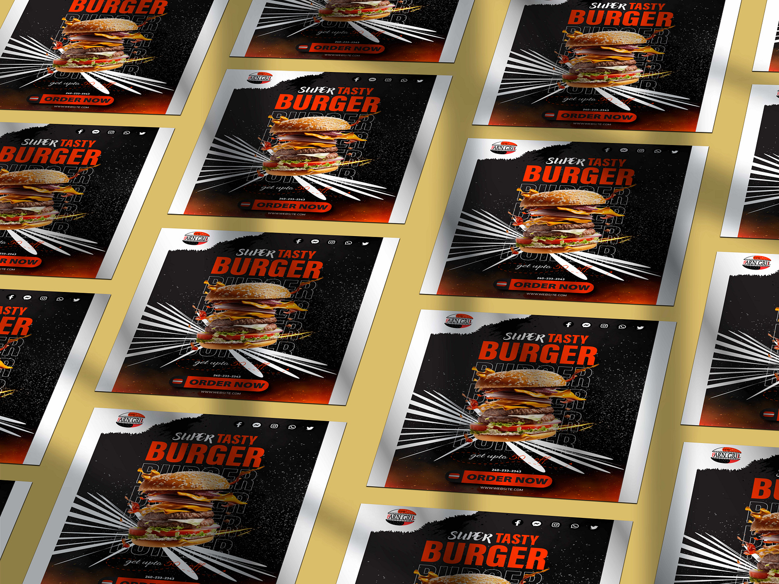 Download Your Free Multiple Paper Poster Design Mockup Today! by ...