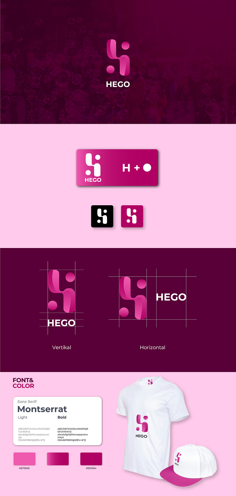 logo design company logo design logo and branding - HEGO by Frispro on ...