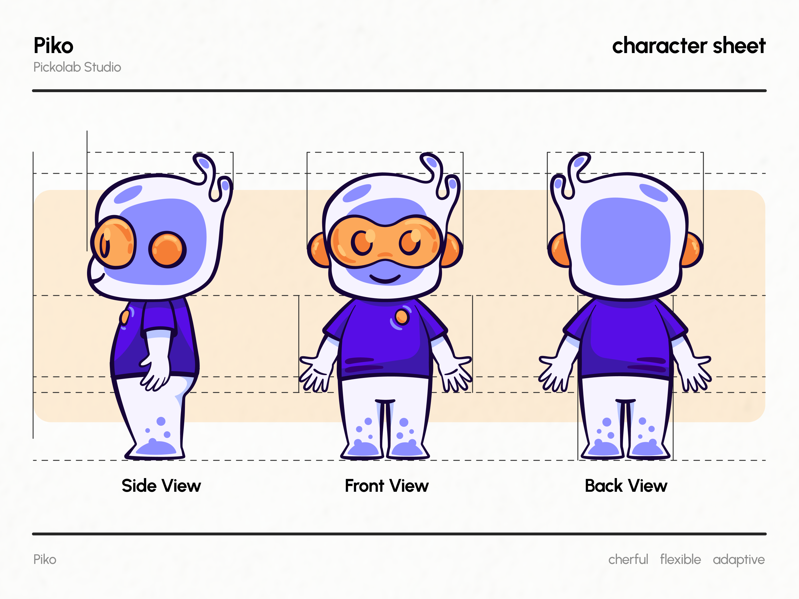 Piko - Pickolab Studio Mascot by Heykiyou for Pickolab Studio on Dribbble