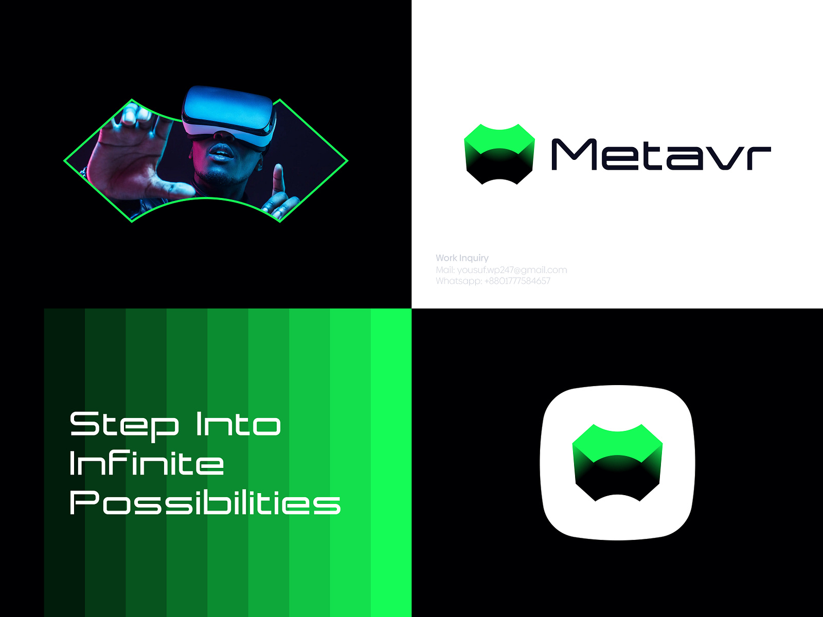 Modern, Futuristic, Innovative Metavr App Icon Design by Sumon Yousuf ...