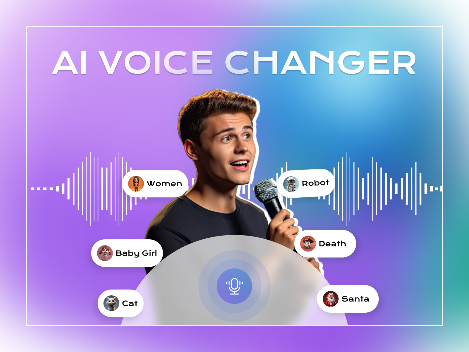 VoiceGenie - AI Voice Changer Platform by MQoS UI/UX for MultiQoS on ...