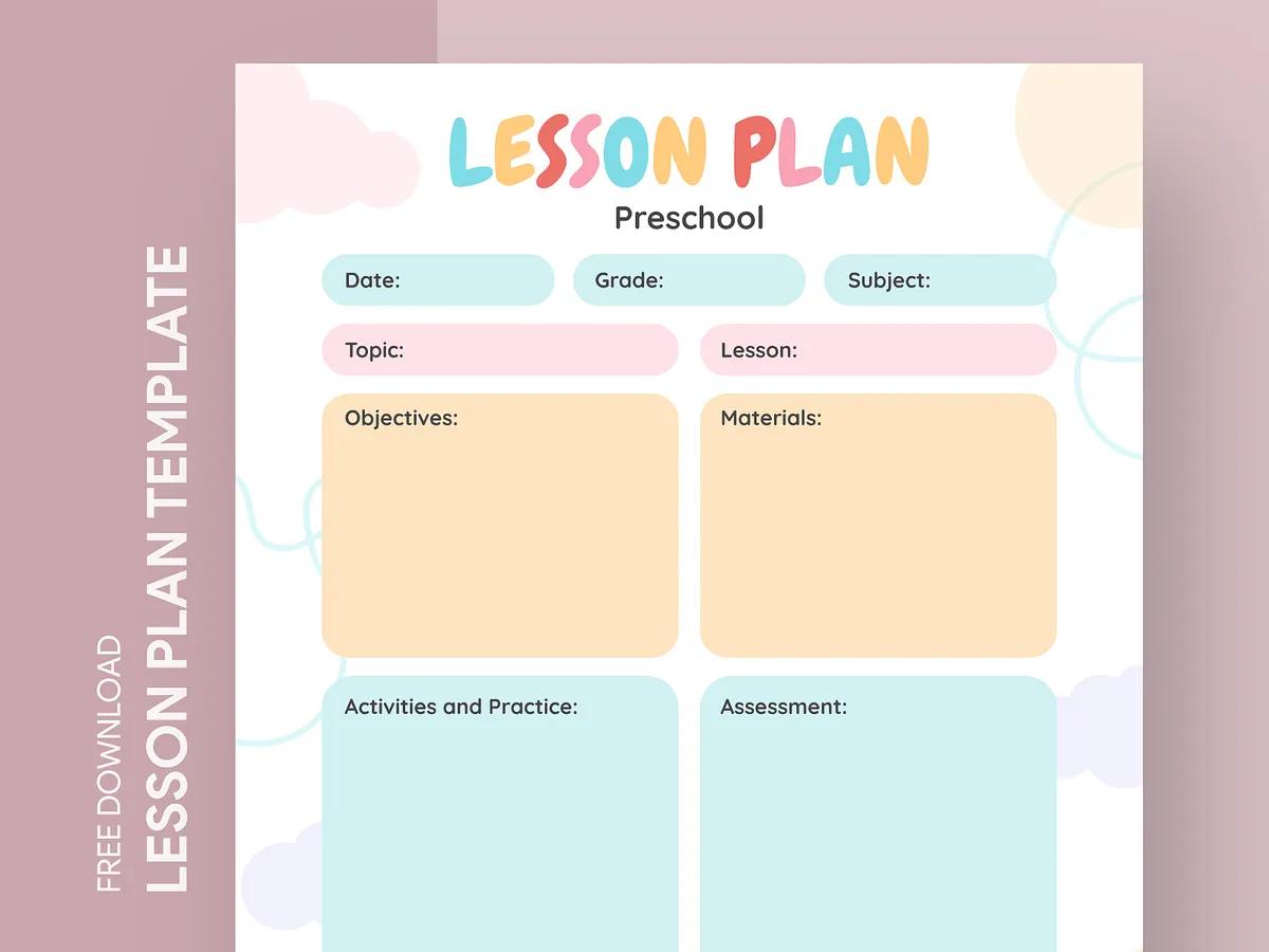Lesson Plan Google Docs Templates by Gdoc | Dribbble