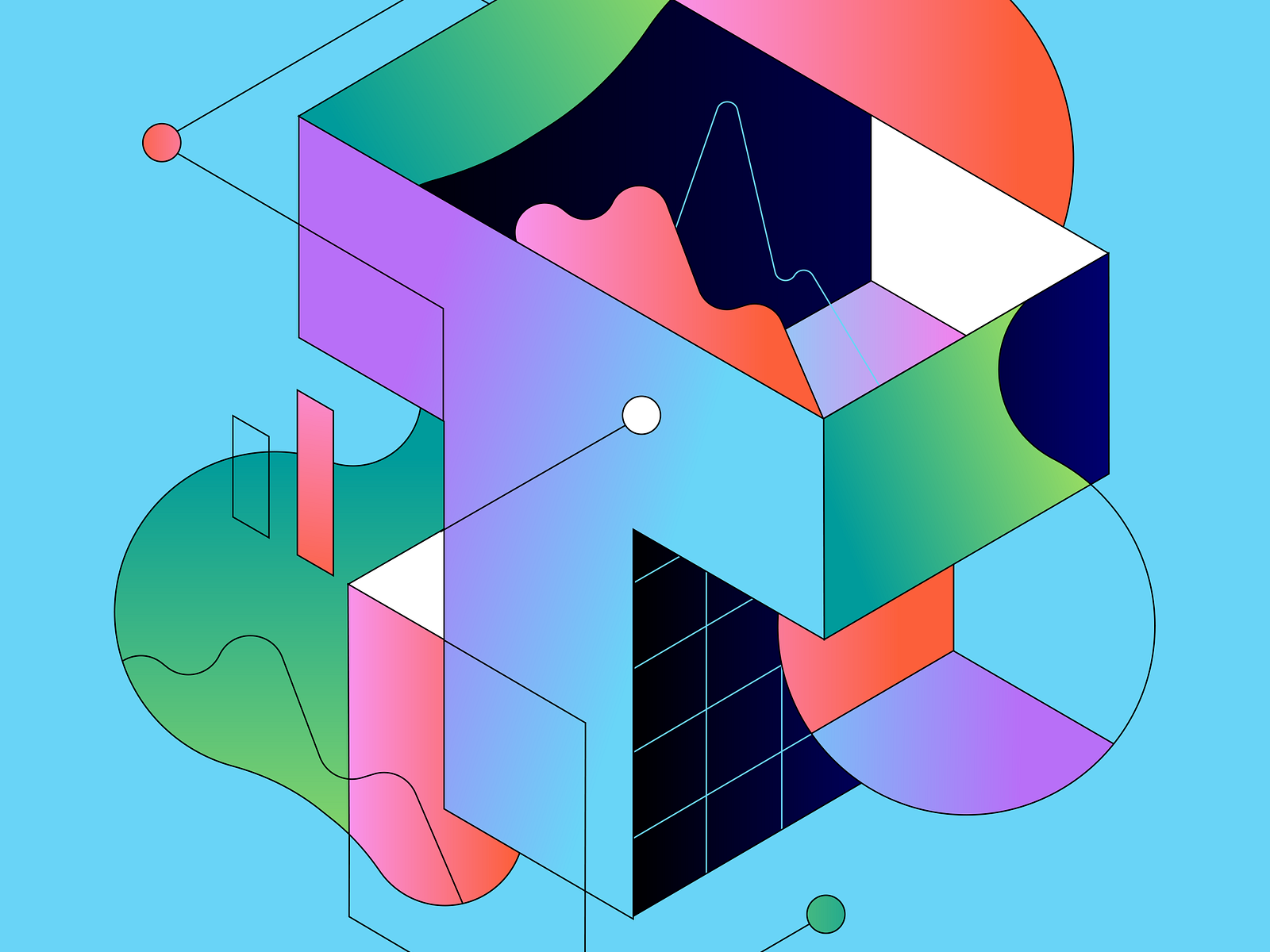 Typography / T Letter by koivo on Dribbble
